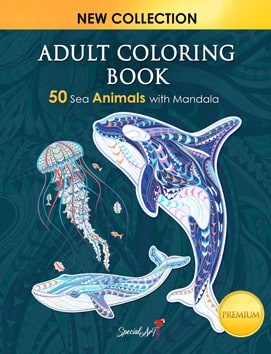 50 Sea Animals - Special Art Books
